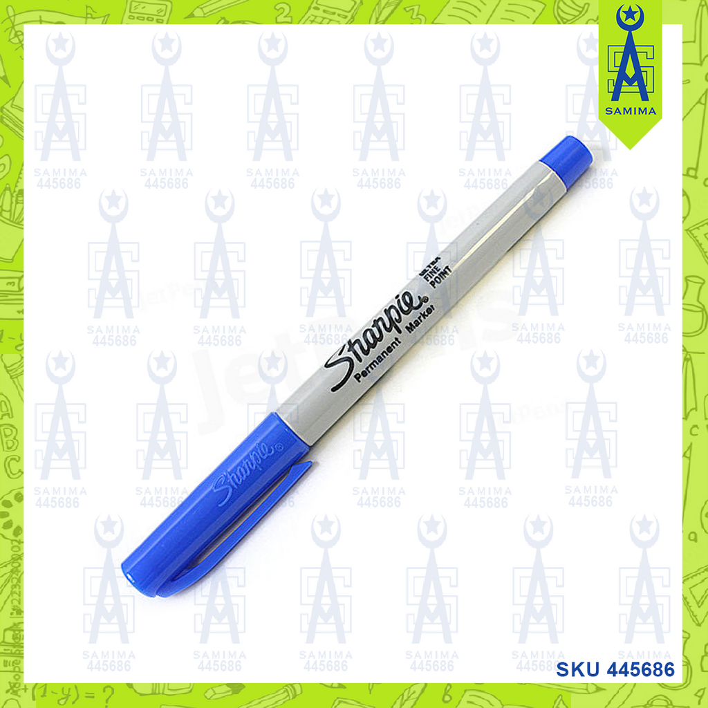 SHARPIE ULTRA FINE PERMANENT MARKER BLUE – Samima