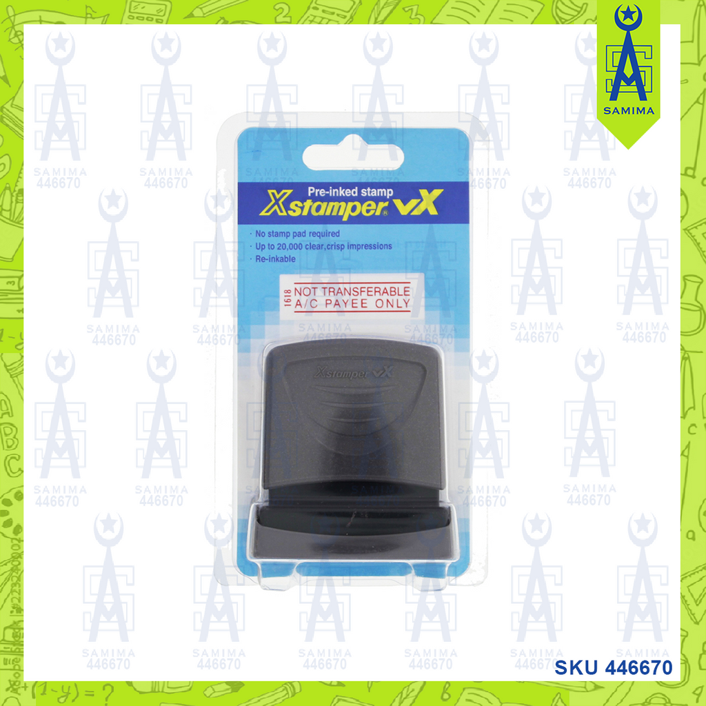 XSTAMPER RE-INKING STAMP NOT TRANSFERABLE – Samima