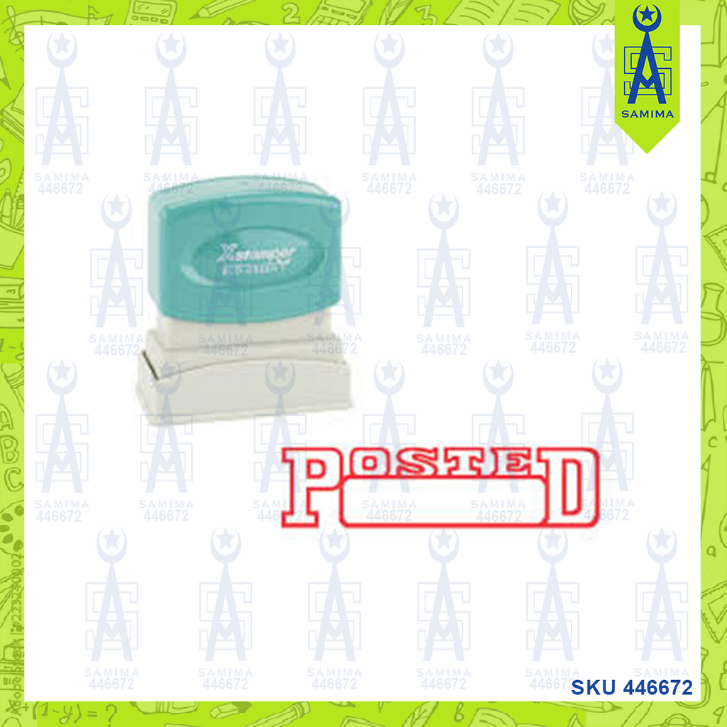 XSTAMPER RE-INKING STAMP POSTED – Samima