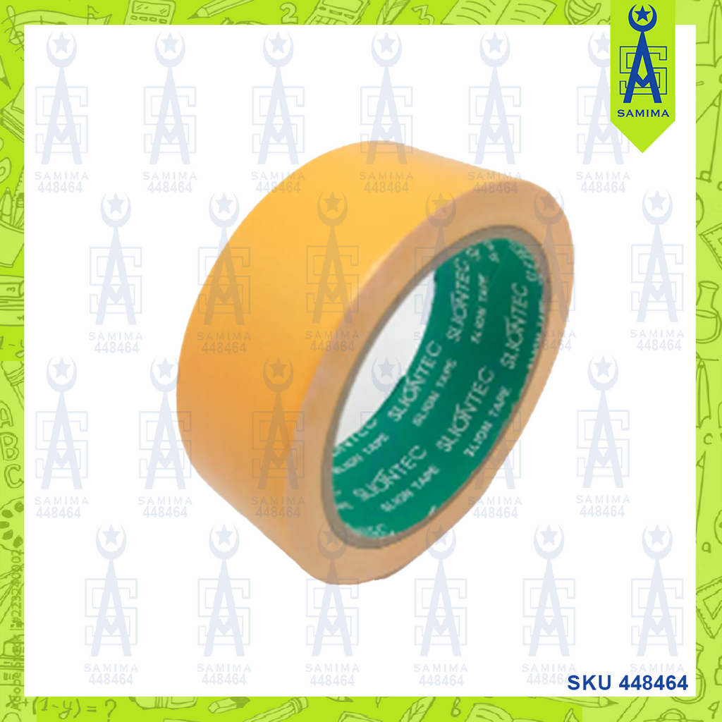 SLIONTEC CLOTH TAPE 3370 72 MM 1'S YELLOW – Samima