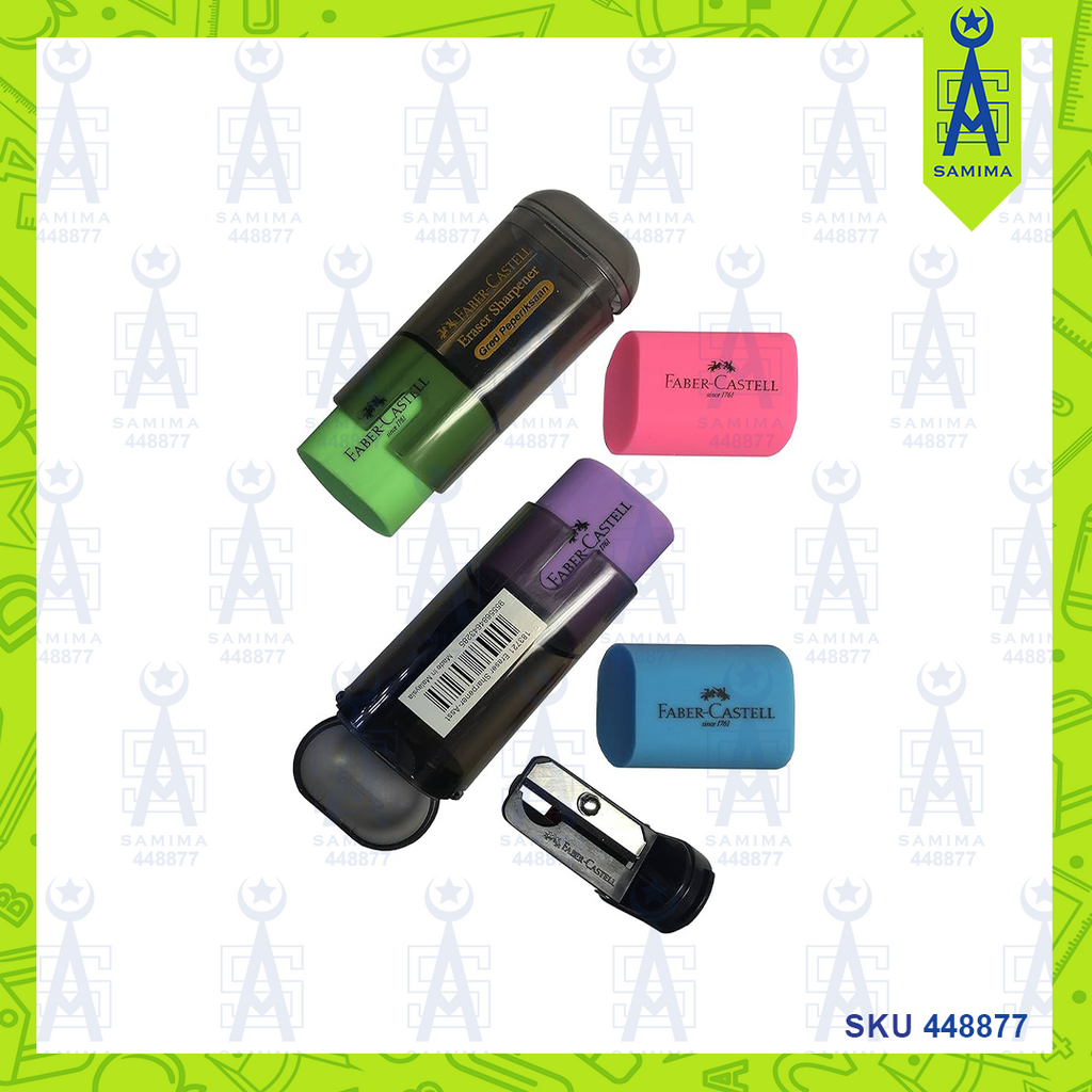 FABER CASTELL ERASER SHARPENER NEW 183701 – Samima