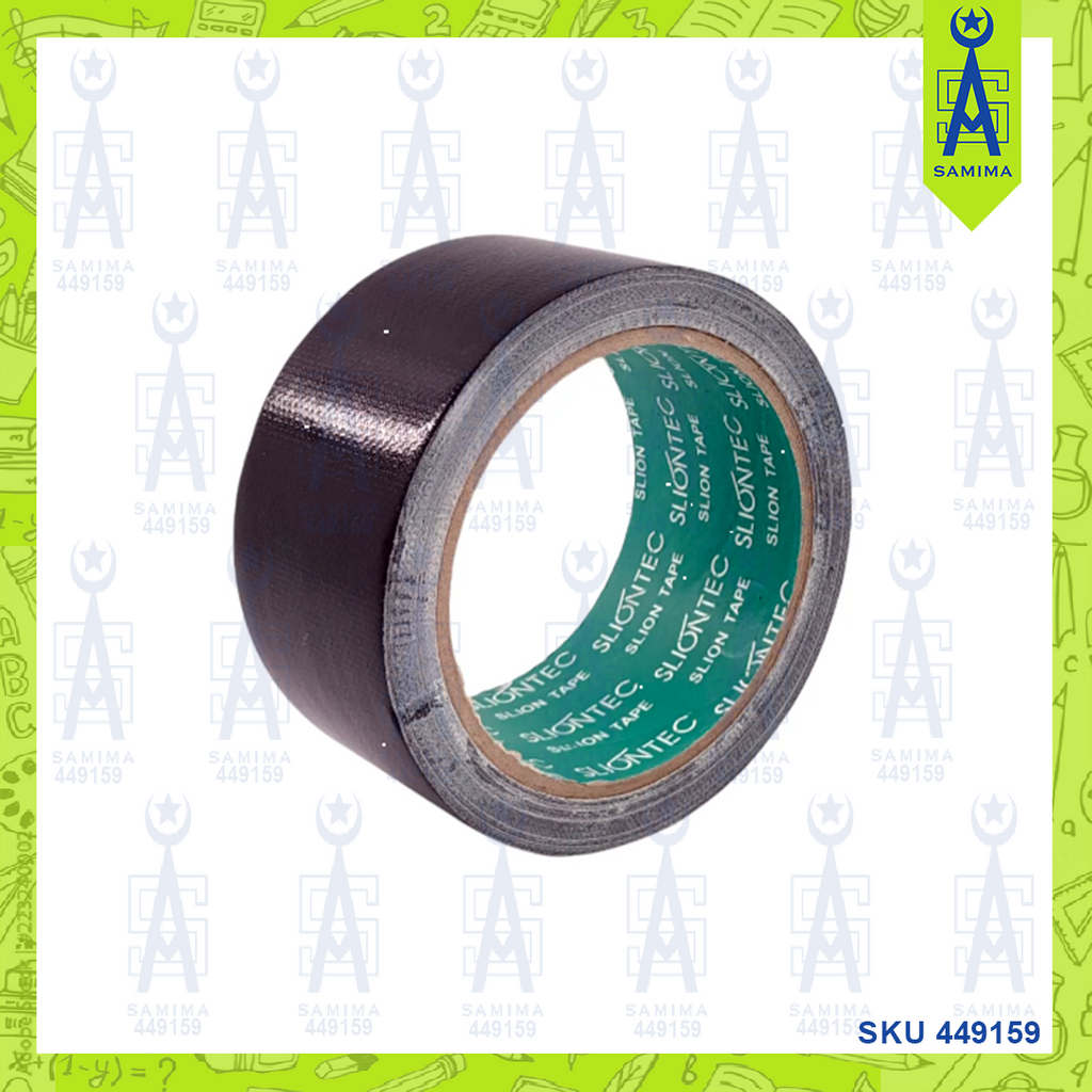 SLIONTEC CLOTH TAPE 3370 24MM BLACK – Samima