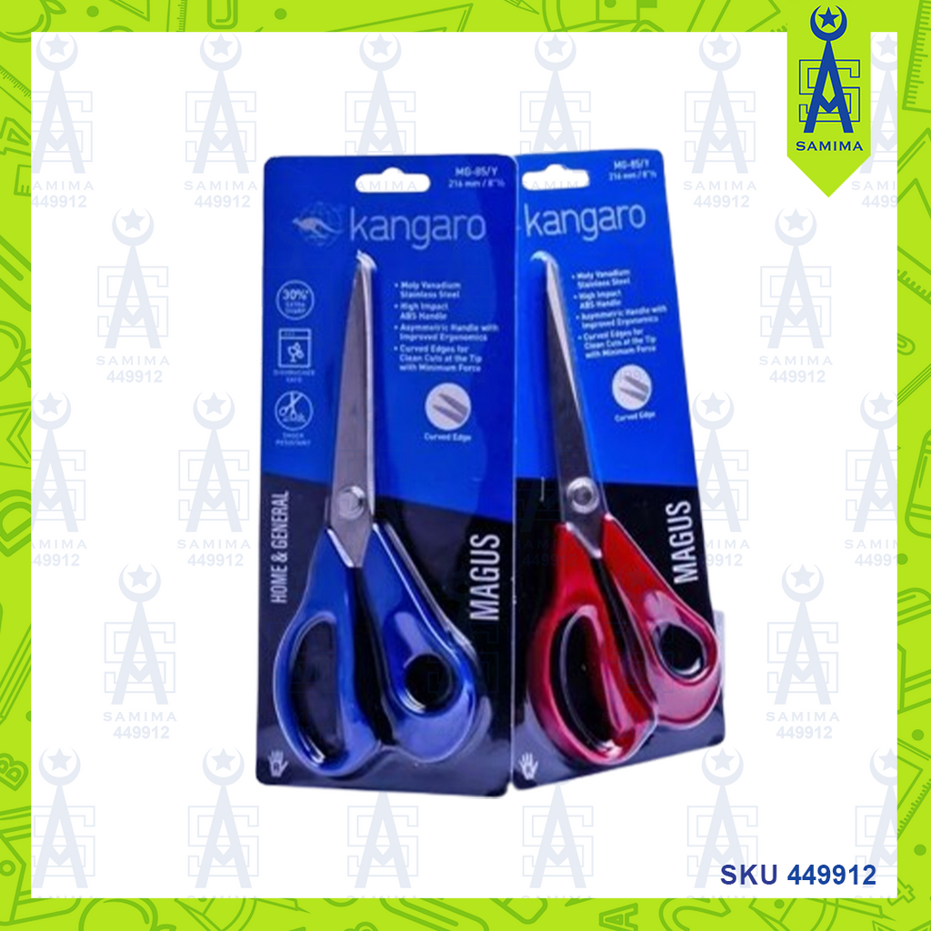 KANGARO MG-85/Y MAGUS SCISSORS CURVED EDGE 8 1/2'' – Samima