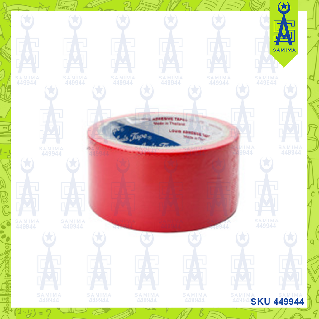 LOUIS CLOTH TAPE 48MM X 7.2M RED – Samima