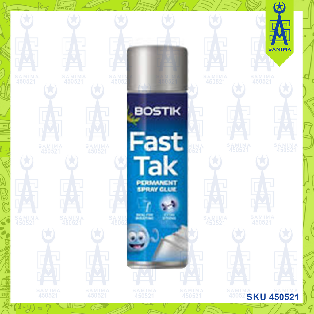 BOSTIK FAST TAK SPRAY GLUE 500ML – Samima