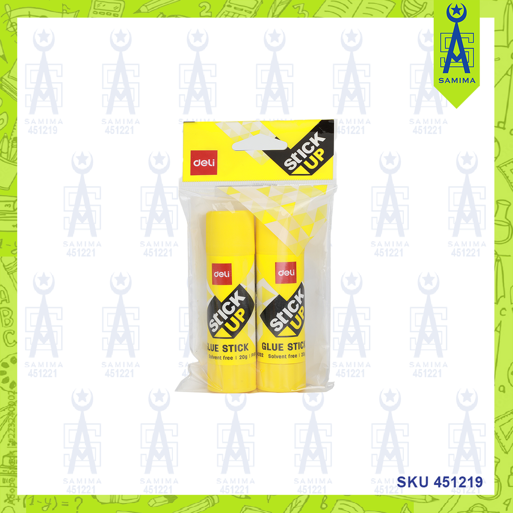 DELI STICK UP A202-MT GLUE STICK 20G X 2'S – Samima