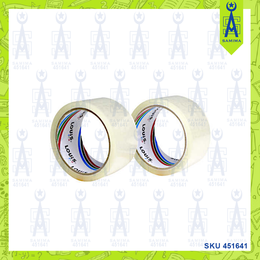 LOUIS OPP PACKING TAPE 48MM X 45M CLEAR – Samima