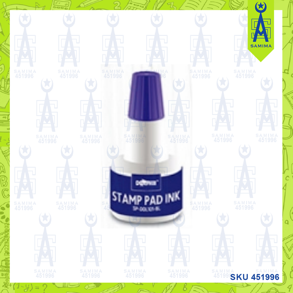 DOLPHIN STAMP PAD INK BLUE 30ML – Samima