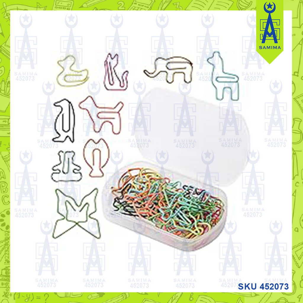FLEXI ANIMALS WIRE PAPER CLIPS 30'S / PACK – Samima