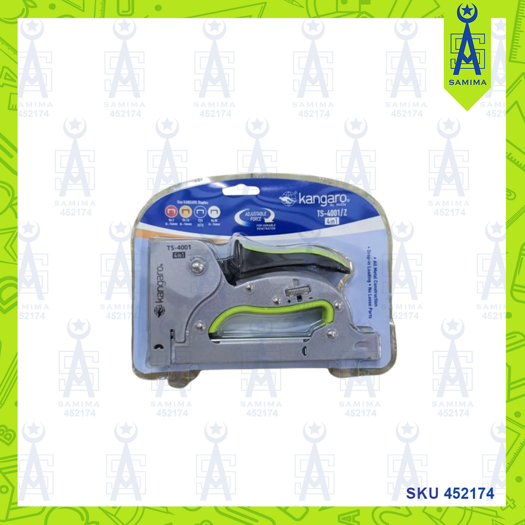 KANGARO TS-4001/Z ADJUSTABLE STAPLE GUN TACKER – Samima