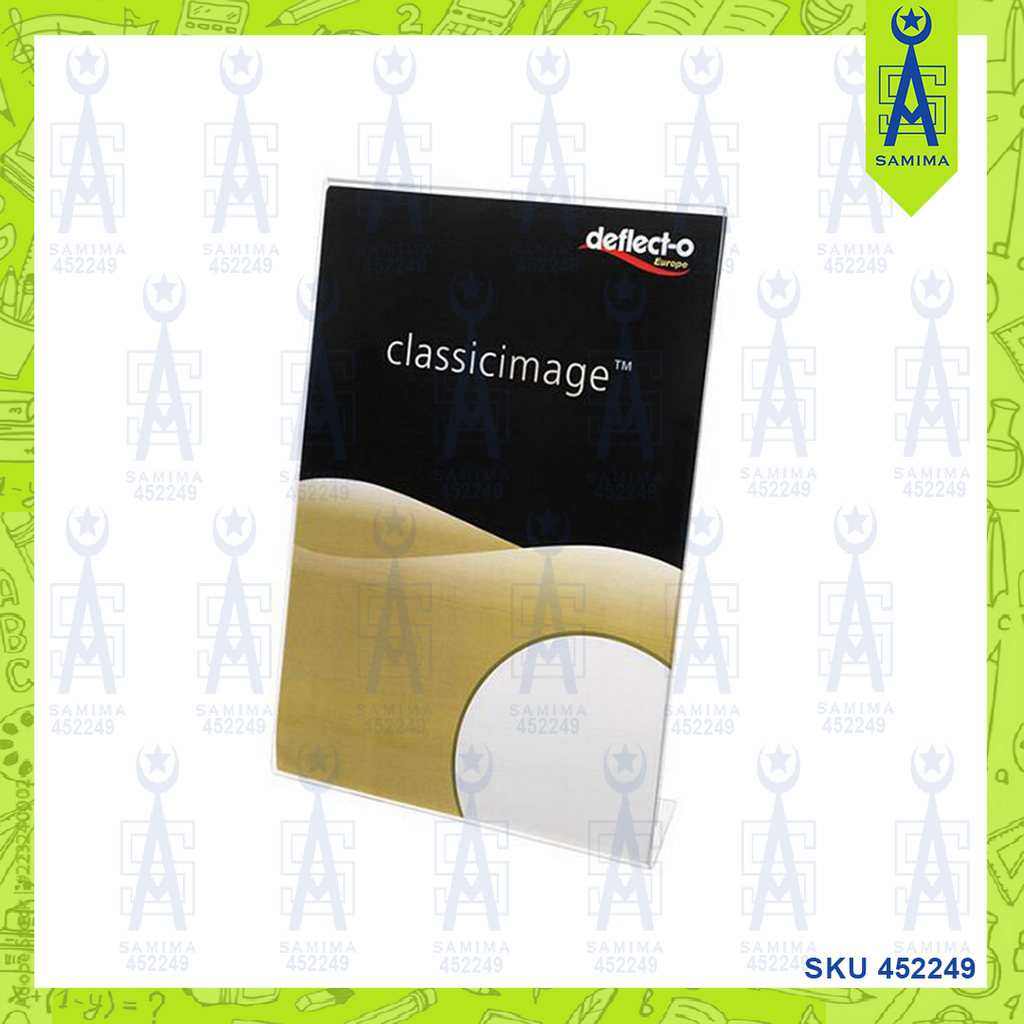 DEFLECTO KRL-180X55 L-SHAPE SIGN HOLDER 180x55MM – Samima