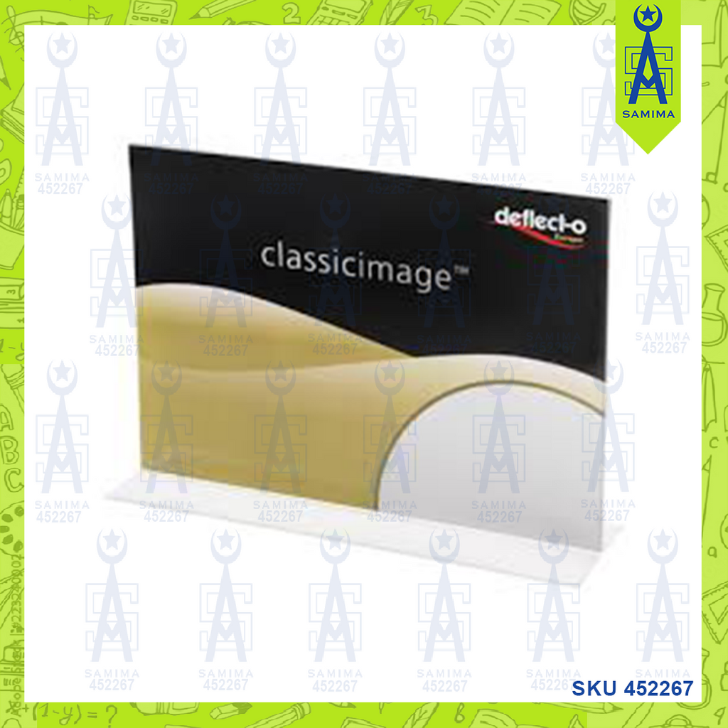 DEFLECTO 480501 A7 T SHAPE STAND-UP HOLDER – Samima