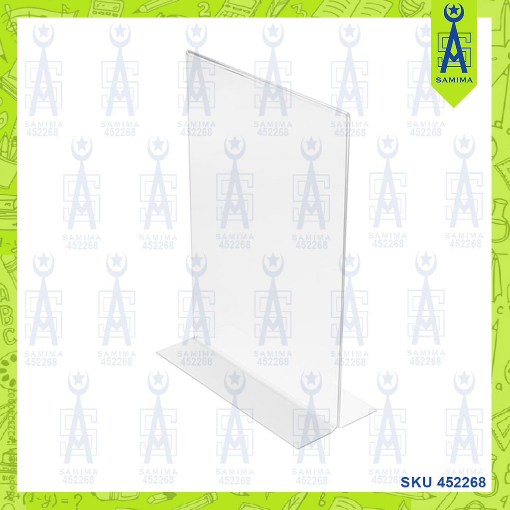 DEFLECTO 684301 A6 T SHAPE STAND-UP HOLDER – Samima