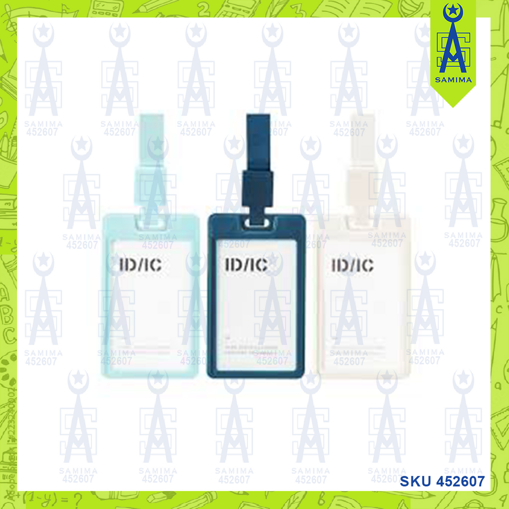 DELI F407 NAME BADGE W / LANYARD SET – Samima