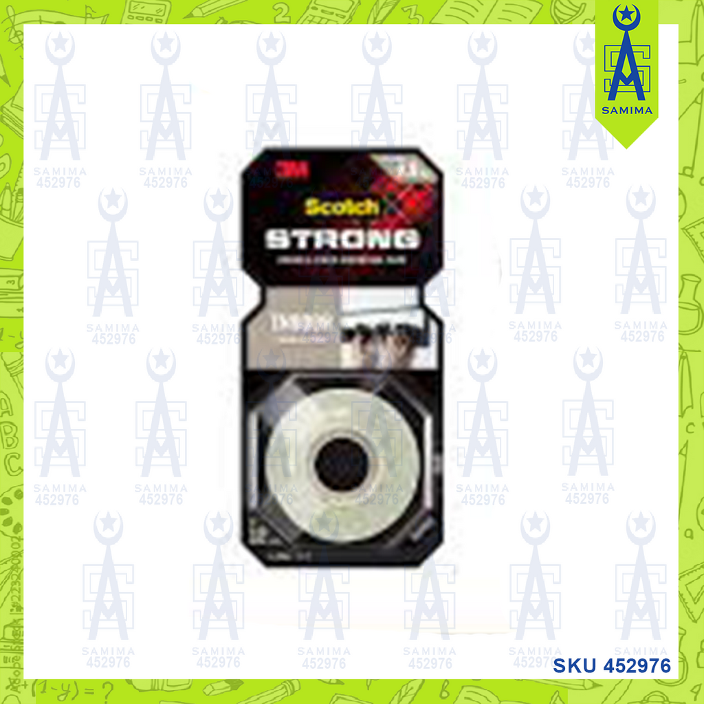 3M 110-S12 12MM INDOOR DOUBLE SIDED MOUNTING TAPE – Samima