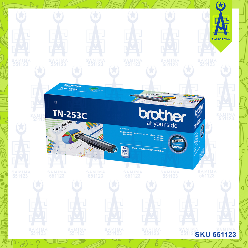 BROTHER TN-263 CYAN TONER CARTRIDGE – Samima