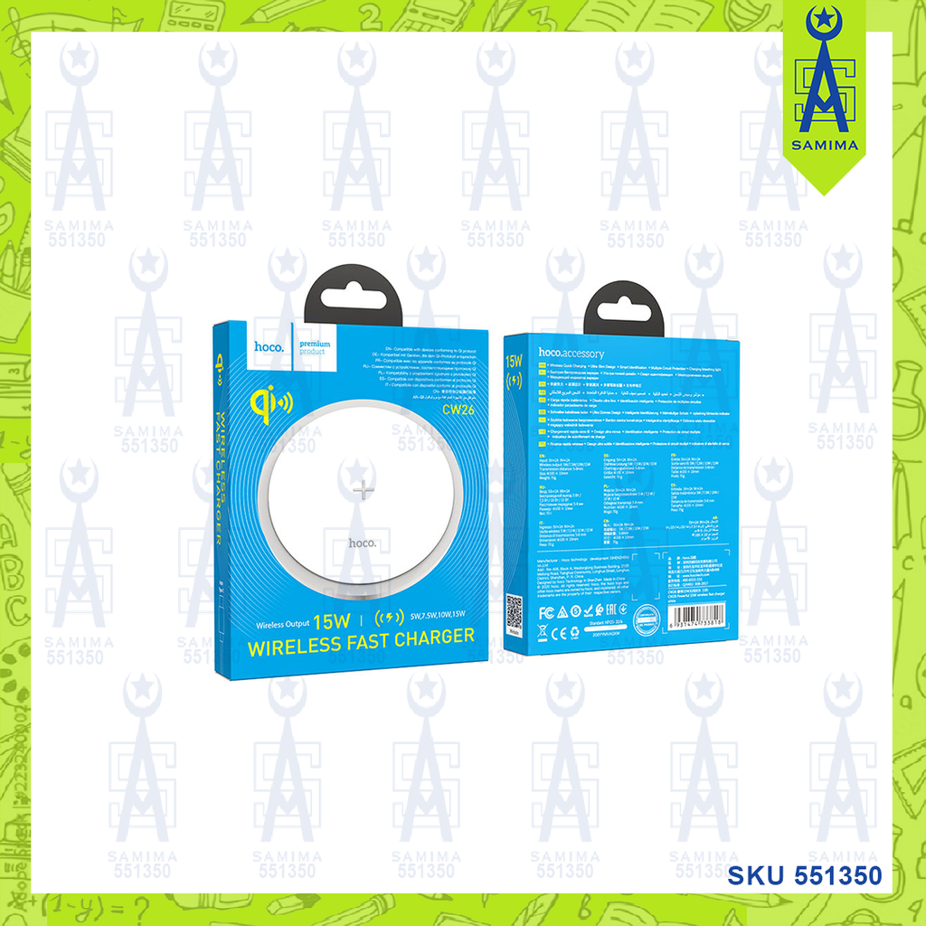 HOCO CW37 2IN1 STAND W WIRELESS FAST CHARGING – Samima