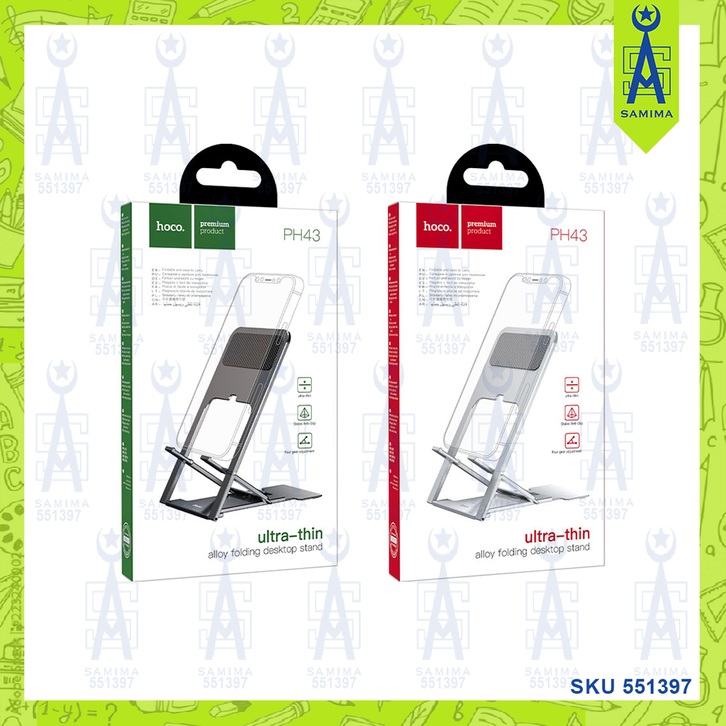 HOCO PH43 ULTRA-THIN ALLOY FOLDING DESKTOP STAND – Samima
