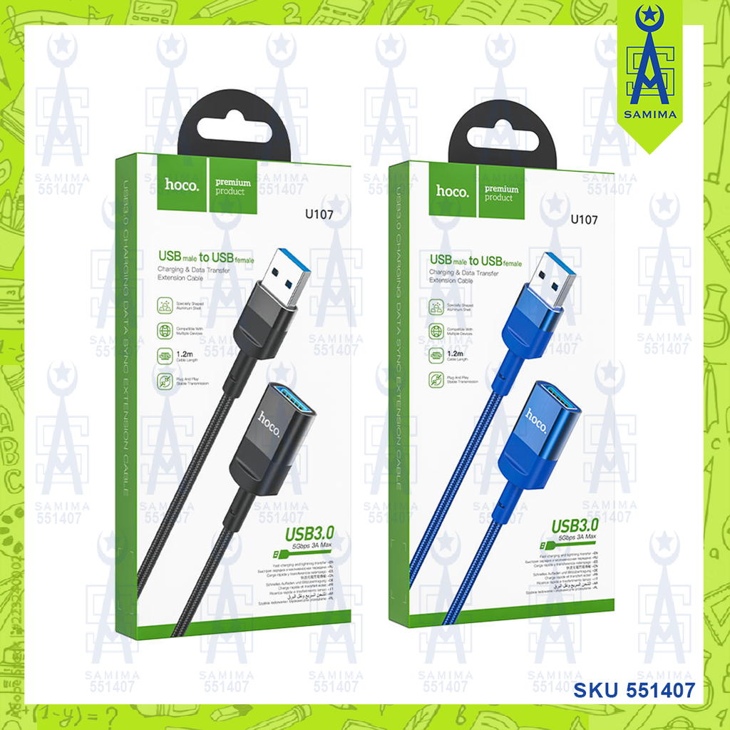 HOCO U107 USB - USB3.0 CHARGING DATA EXTEND CABLE – Samima