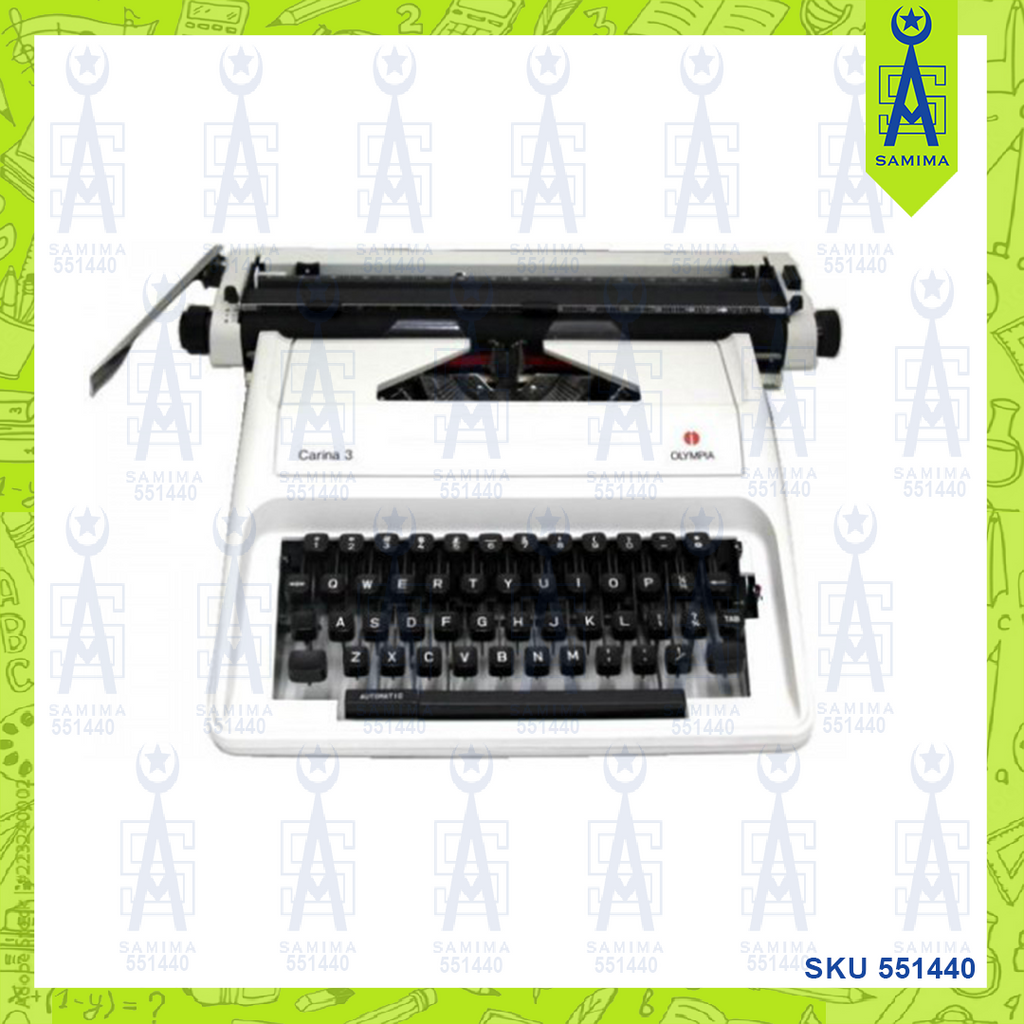CARINA 3 MANUAL TYPEWRITER – Samima
