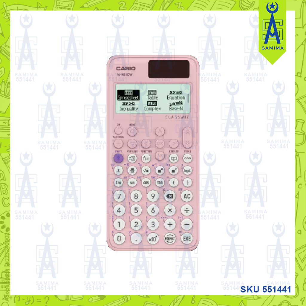 CASIO SCIENTIFIC CALCULATOR FX-991CW PINK – Samima