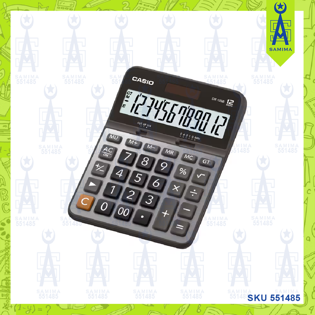 CASIO DX-120B 12 DIGIT CALCULATOR – Samima