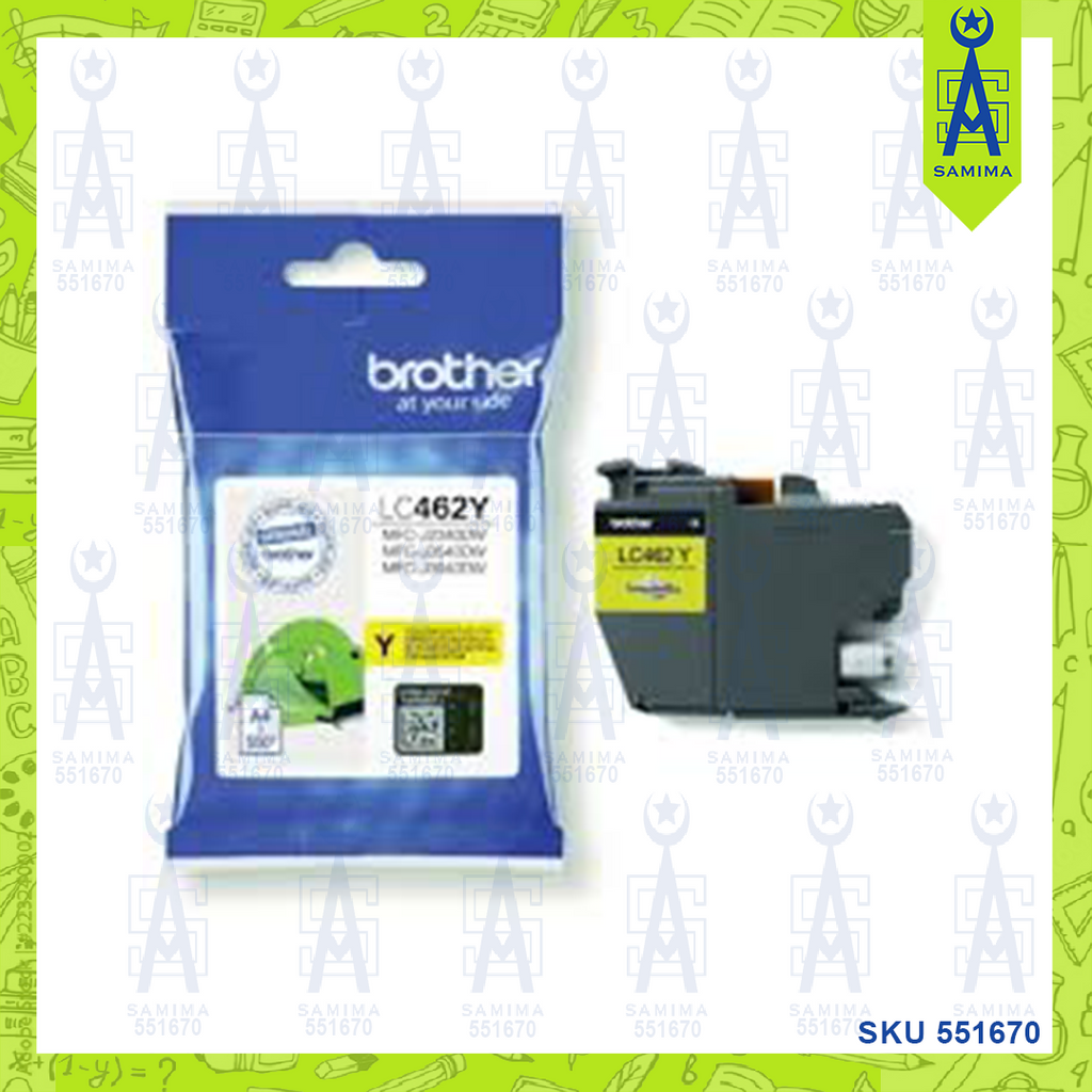 BROTHER LC462 YELLOW CARTRIDGE – Samima