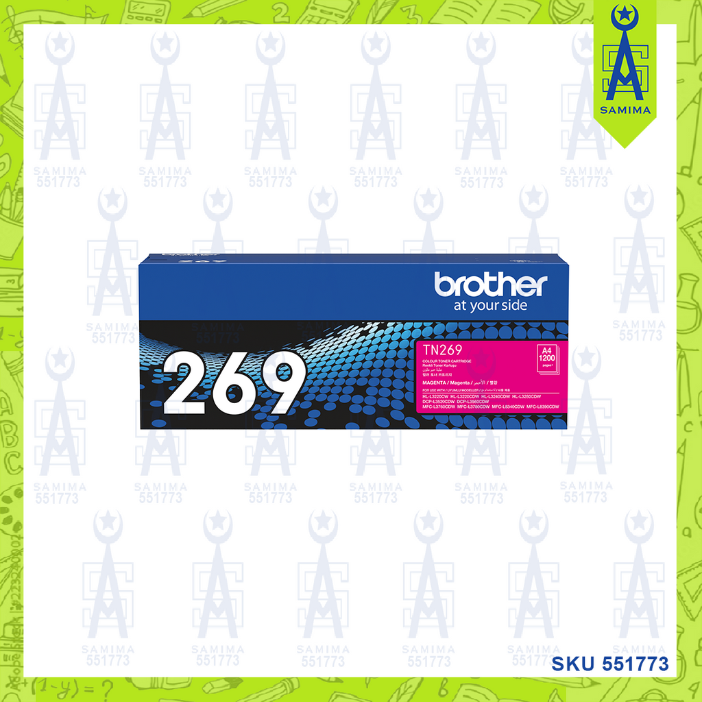 BROTHER TN 269 MAGENTA TONER CARTRIDGE – Samima