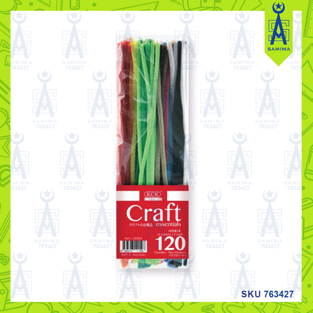 KCK 6030 FILAMENT TIE (PIPE CLEANER) 120'S ASST CO – Samima