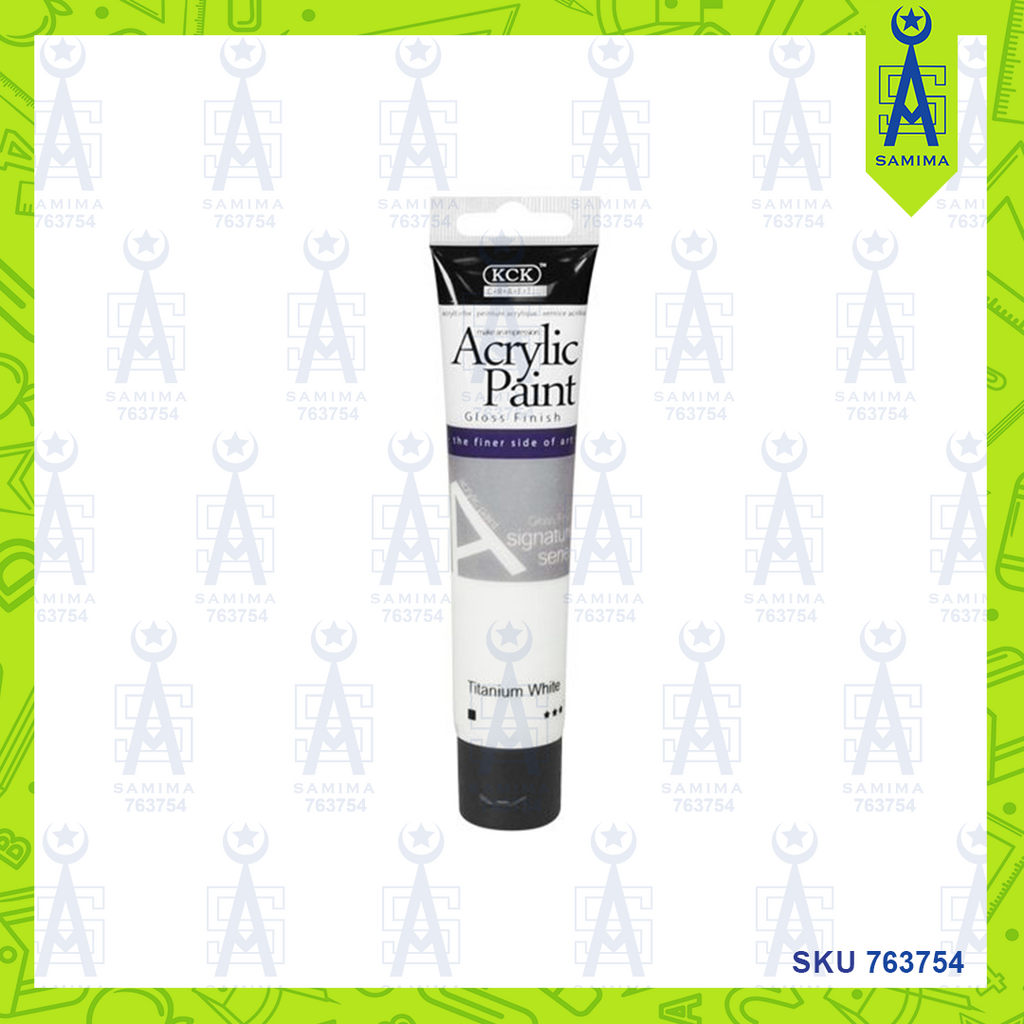 KCK PRO 7075-060 ACRYLIC PAINT 75ML WHITE – Samima