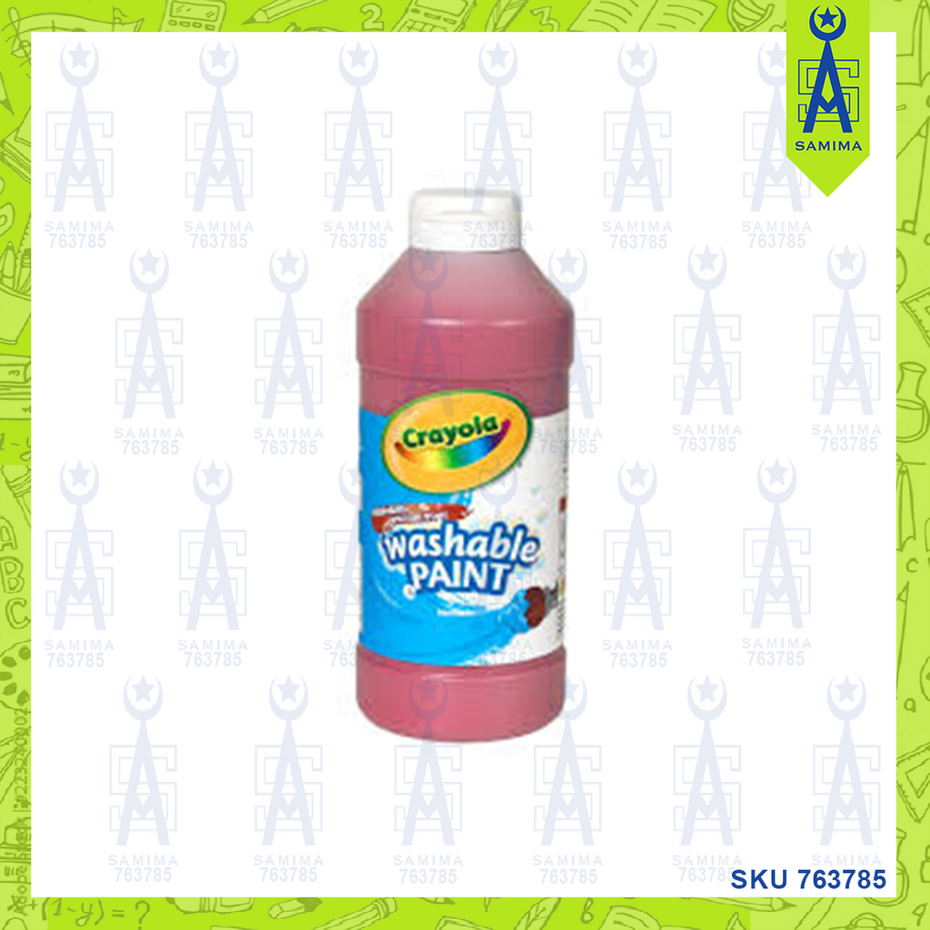 CRAY0LA WASHABLE PAINT 437ML RED – Samima