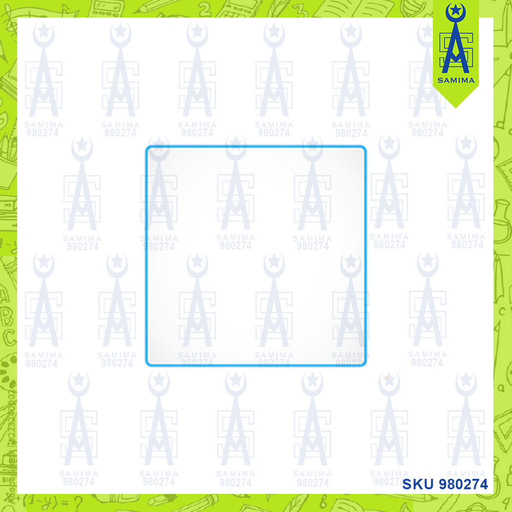 WB MN43C MONO BOARD (WHITEBOARD) BLUE FRAME 3 X 4' – Samima