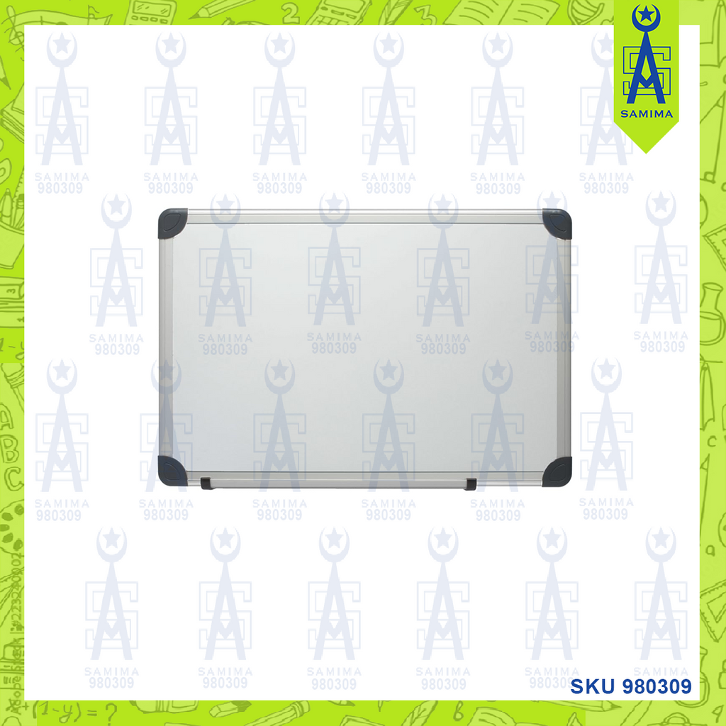 WB DEXI PLASTIC FRAME WHITE BOARD 30 X 45CM – Samima