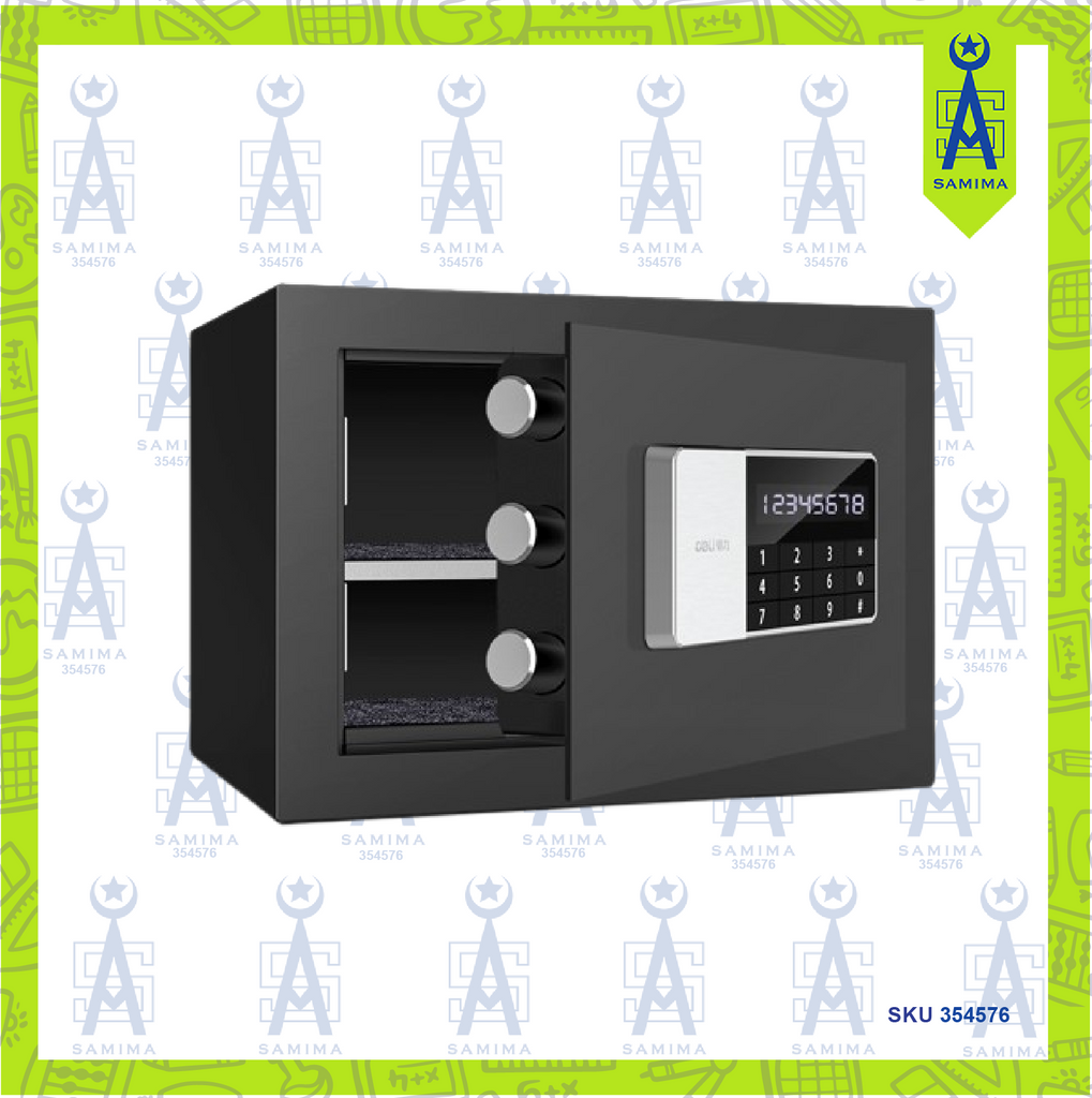 DELI 92619 DIGITAL SAFE BOX 25 X 35 X 25CM – Samima