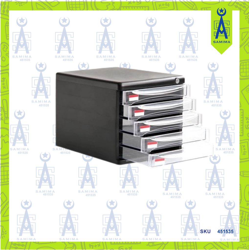 DELI 9795 5 TIER DOCUMENT DRAWER CABINET – Samima