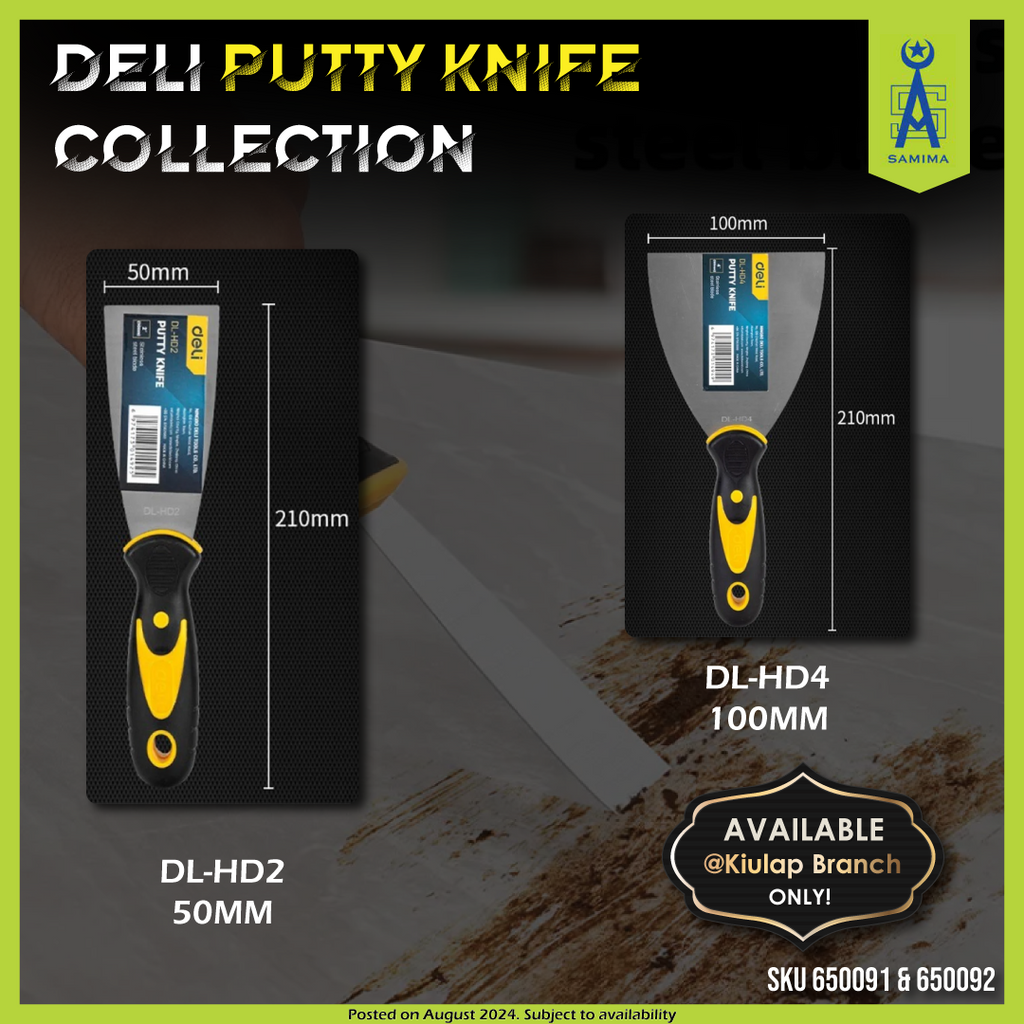 DELI DL-HD2 PUTTY KNIFE 50MM – Samima
