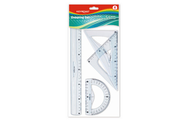 KEYROAD PALSTIC RULER SET KR971068 – Samima
