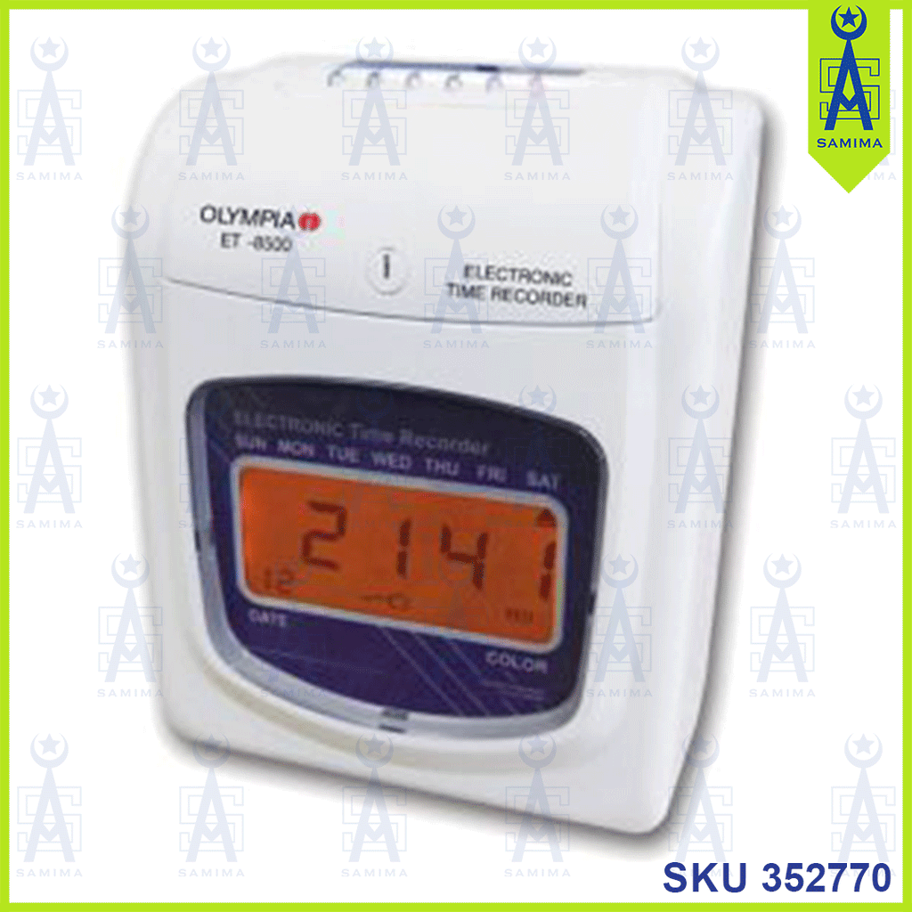 OLYMPIA TIME RECORDER ET-8500 – Samima