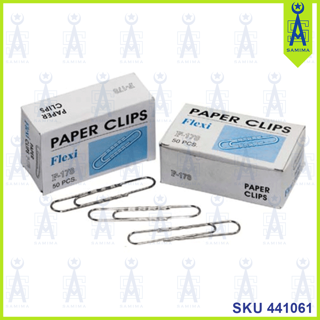 FLEXI PAPER CLIP 50MM F150 – Samima