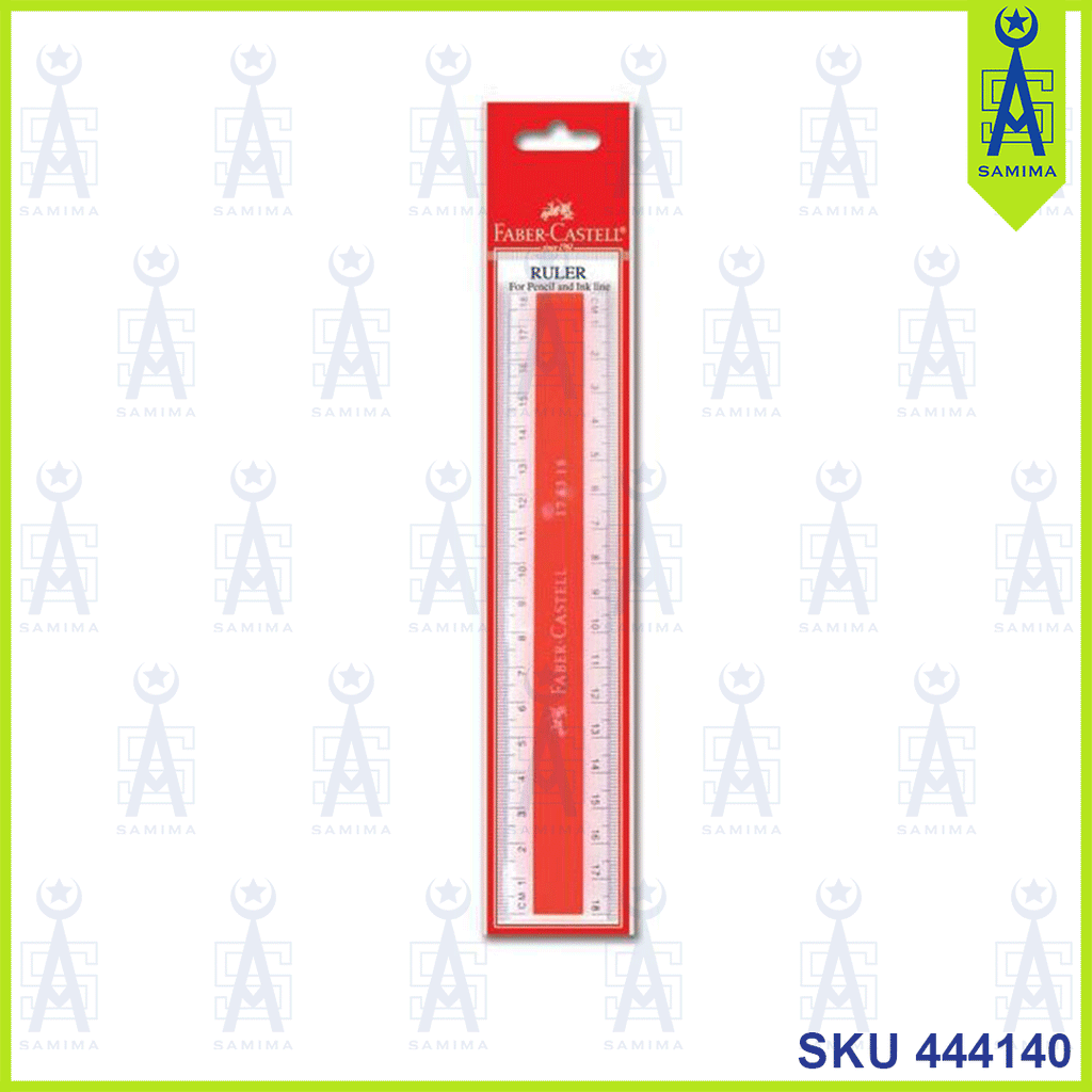FABER CASTELL RULER 15 CM 178315 – Samima