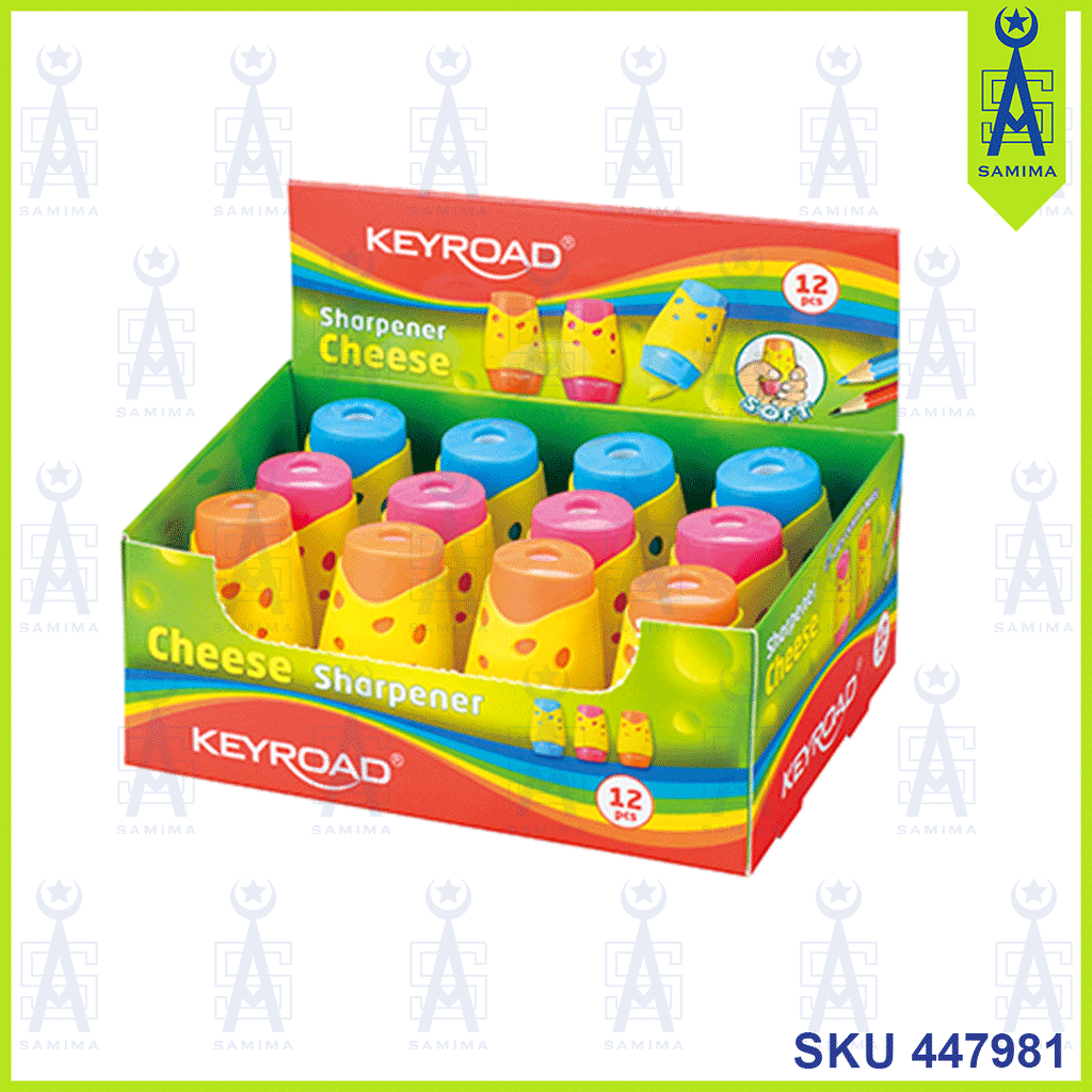 KEYROAD 2-HOLE SOFTTOUCH SHARPENER KR971159 – Samima
