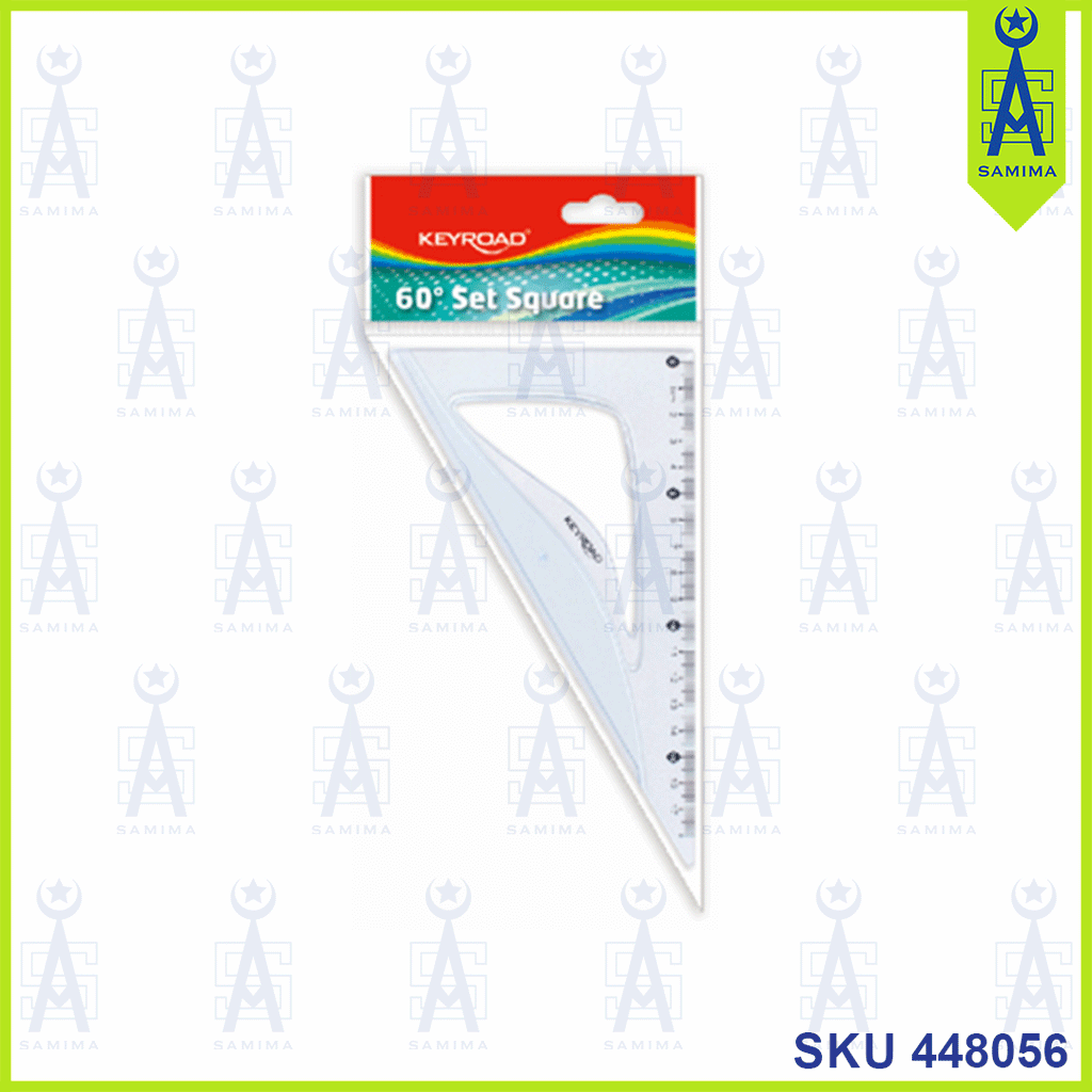 KEYROAD 30/60° TRIANGLE RULER KR971052 – Samima