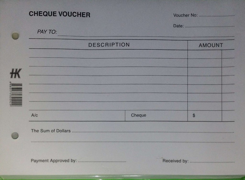 HK Cheque Voucher – Samima