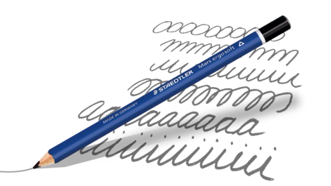 STAEDTLER MARS ERGOSOFT JUMBO PENCIL 12'S 2B – Samima